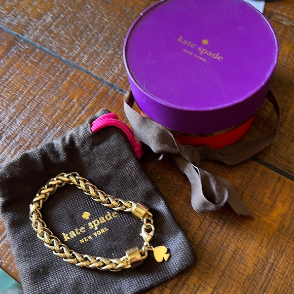 kate spade | Jewelry | Kate Spade Bracelet With Gift Box And Pouch ...